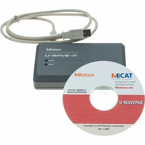 Mitutoyo 02AZD810D Zigbee Transmission U-Wave Receiver For Digimatic M ...